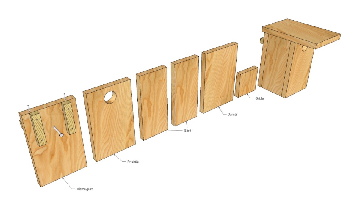 Putnu būrīšu izgatavošana par godu 2022. gada putnam - svīrei!
